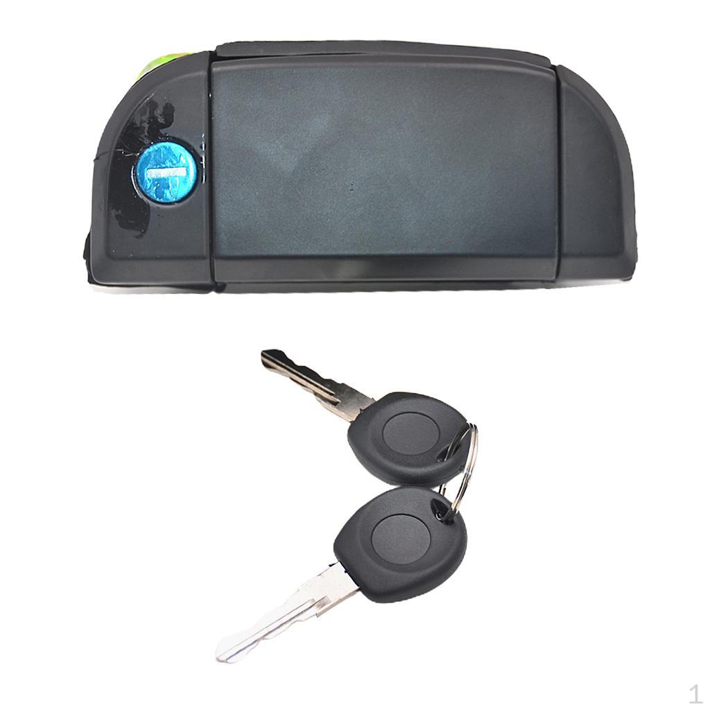 Car Front Door Handle Right Divers Side Handles Fits VW T4 Transporter ...