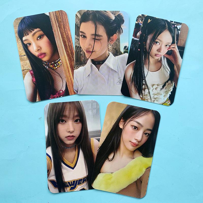Buy N EW JEANS Postcard Lomocards Photocards 5 Pieces at affordable ...