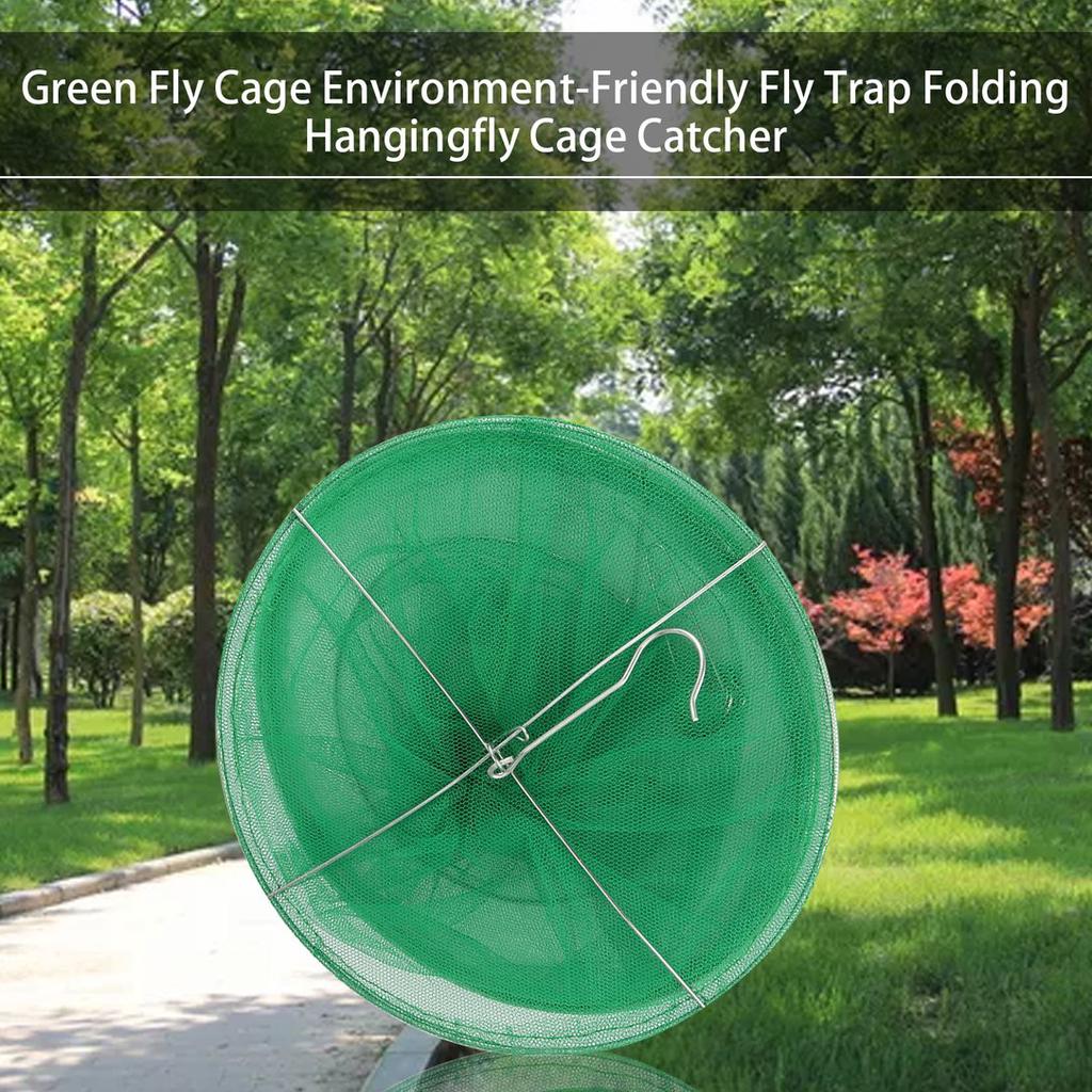 Buy XHOME Green Fly Cage Environment-Friendly Fly Trap Folding ...