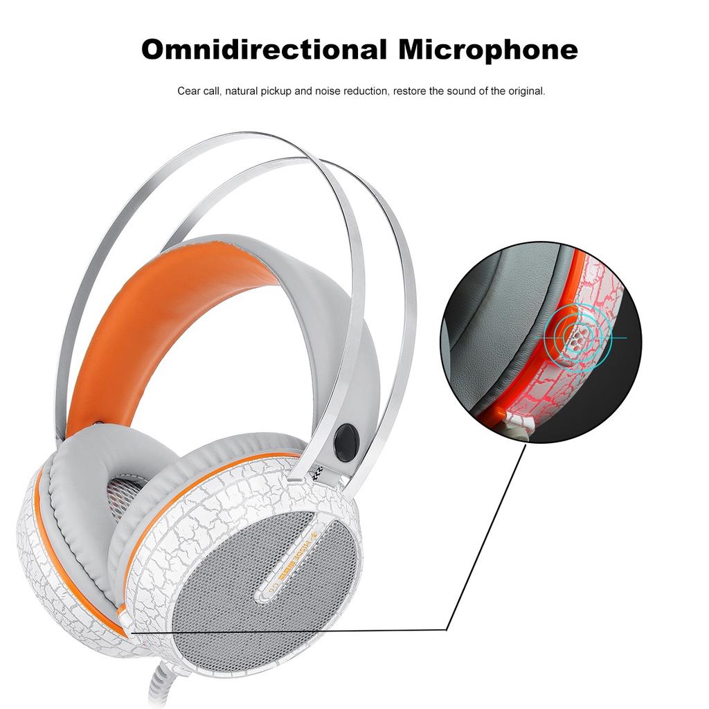 Buy [7 Breathing LED Light] MISDE G9 Gaming Stereo Headphone Deep Bass ...