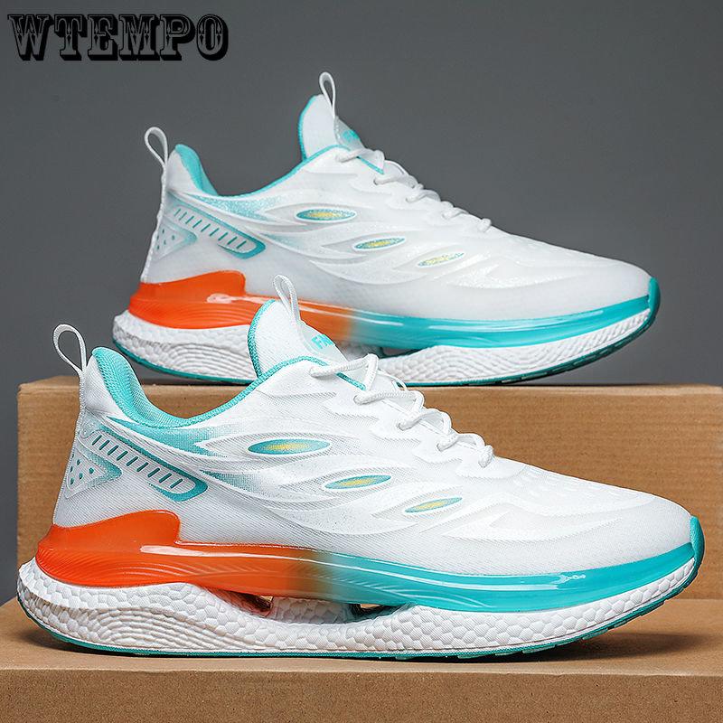 Buy WTEMPO Summer Sneakers Men's Mesh Flyweaving Outdoor Breathable ...