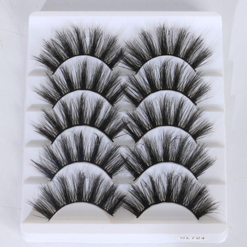 Buy Extension Long Realistic Handmade Cluster Lashes False Mink ...