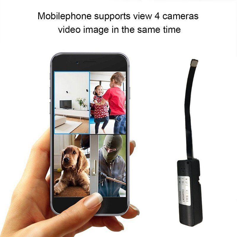 Buy Mini WIFI 1080P HD Security IP Camera Wireless DIY Module DV DVR ...