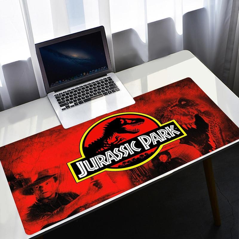 Buy Jurassic Park Mouse Pad Gamer Pc Gamer Complete Rug Mausepad ...