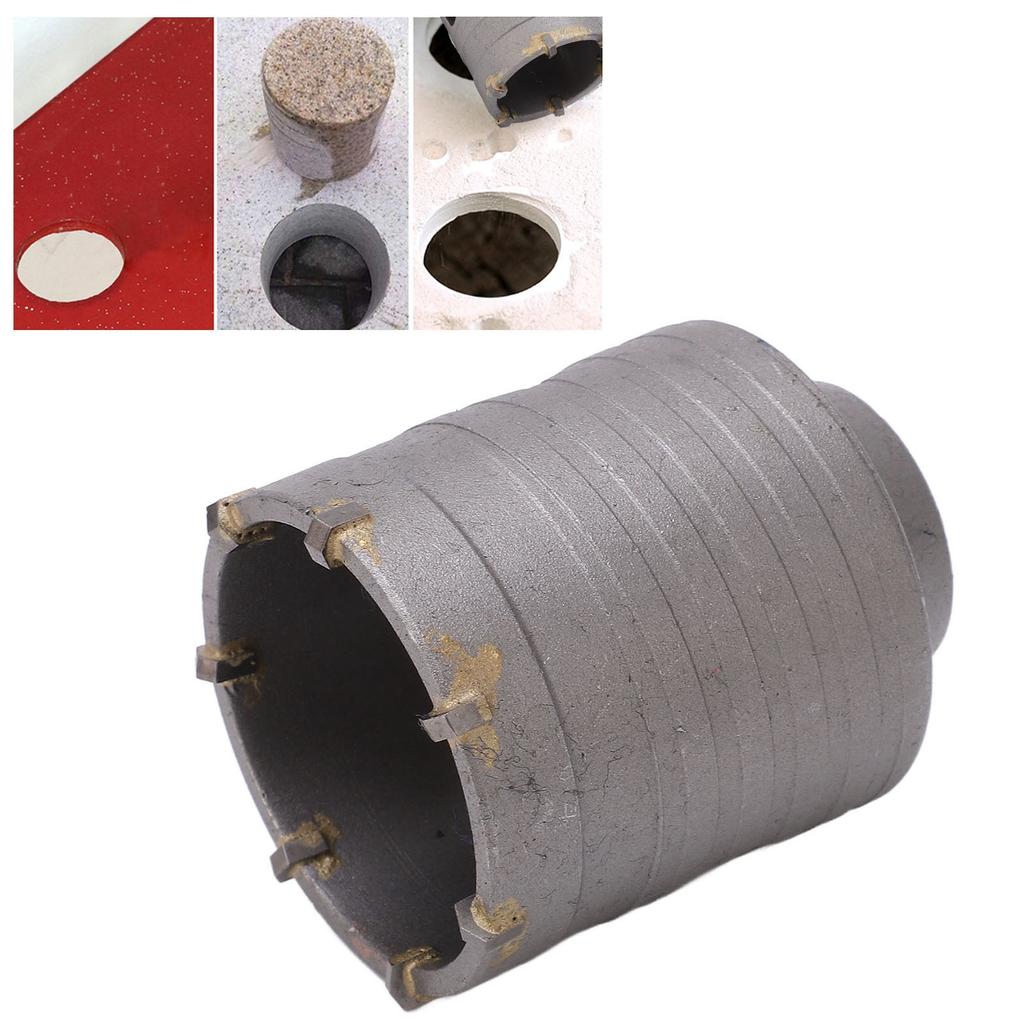 Buy 60mm Carbide Hole Saw Hollow Drill Pipe Drilling Reamer for Wall ...