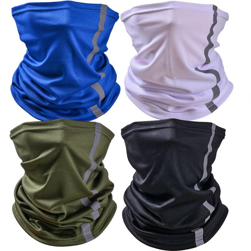 Buy Mens Womens Simple Exquisite Pretty Snood Reflective Stripe Face ...