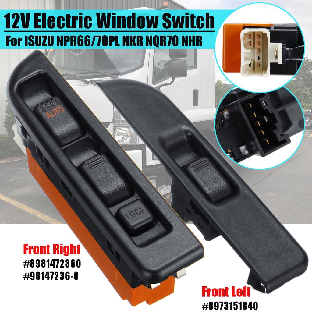 Buy 12V/24V Front Left/Right Electric Window Switch For ISUZU NPR66 ...