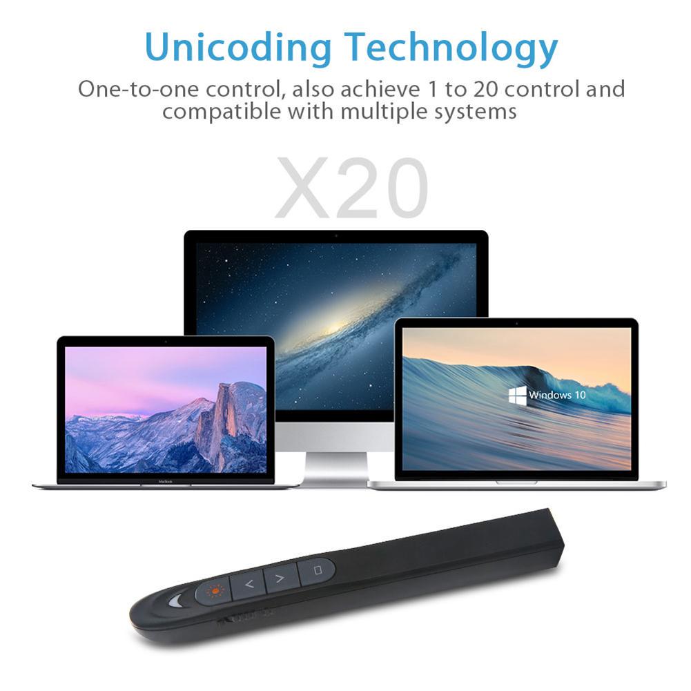 Wireless Slideshow Clicker Powered by AAA*1 Battery Slideshow clicker ...