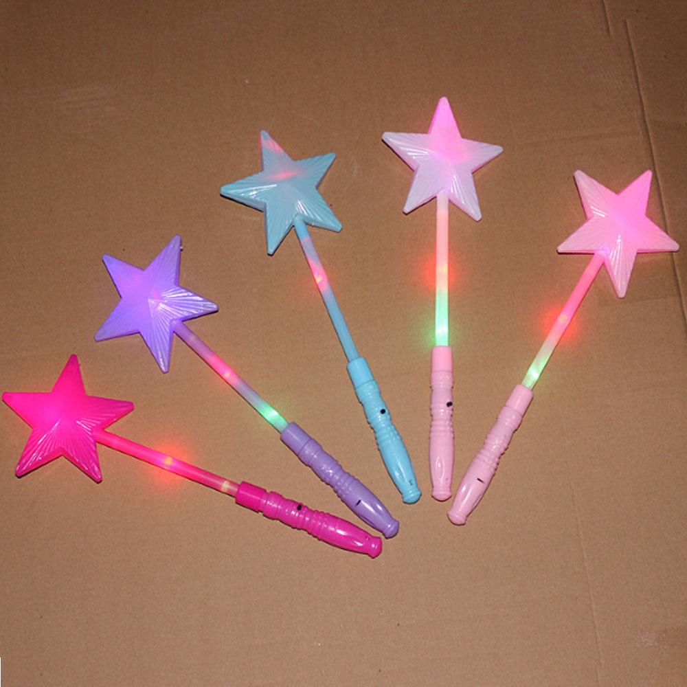 Buy Random Star Light Up Sticks LED Wands Rally Batons DJ Flashing Glow ...