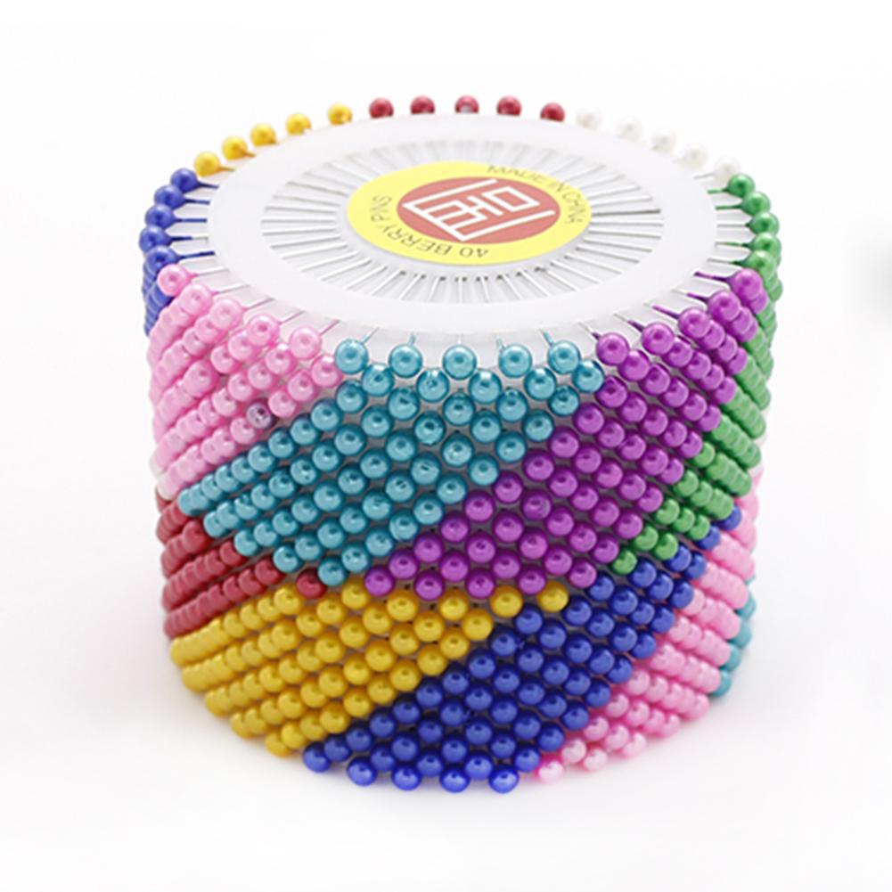 Buy 480 PCS Pins Positioning Needles with Colorful Beads at affordable ...