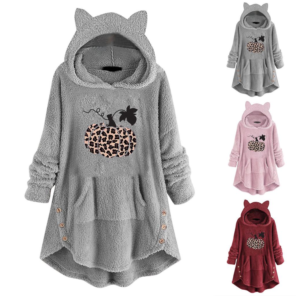 Satın alın Women's Fashion Autumn And Winter Printing Long-Sleeved ...