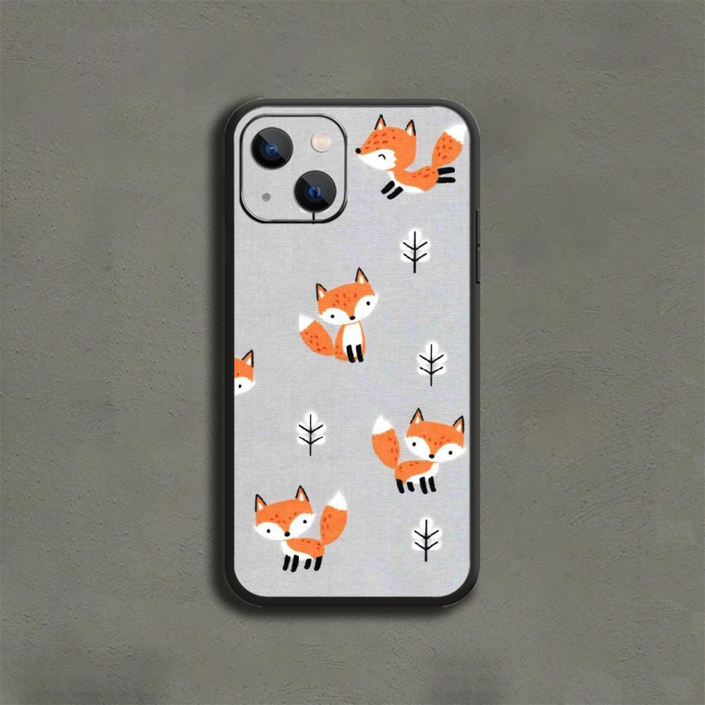 Buy Fox Art Cartoon Cell Phone Case Cover For IPhone Samsung Galaxy ...