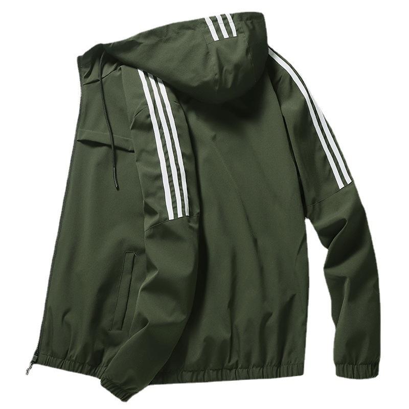 Cheap Spring And Autumn Hooded Slim Fit Autumn Jacket Casual Sports ...