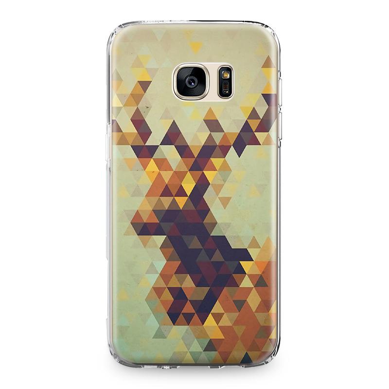 Buy Rhomboid Splice Elk Pattern Silicone Phone Case at affordable ...