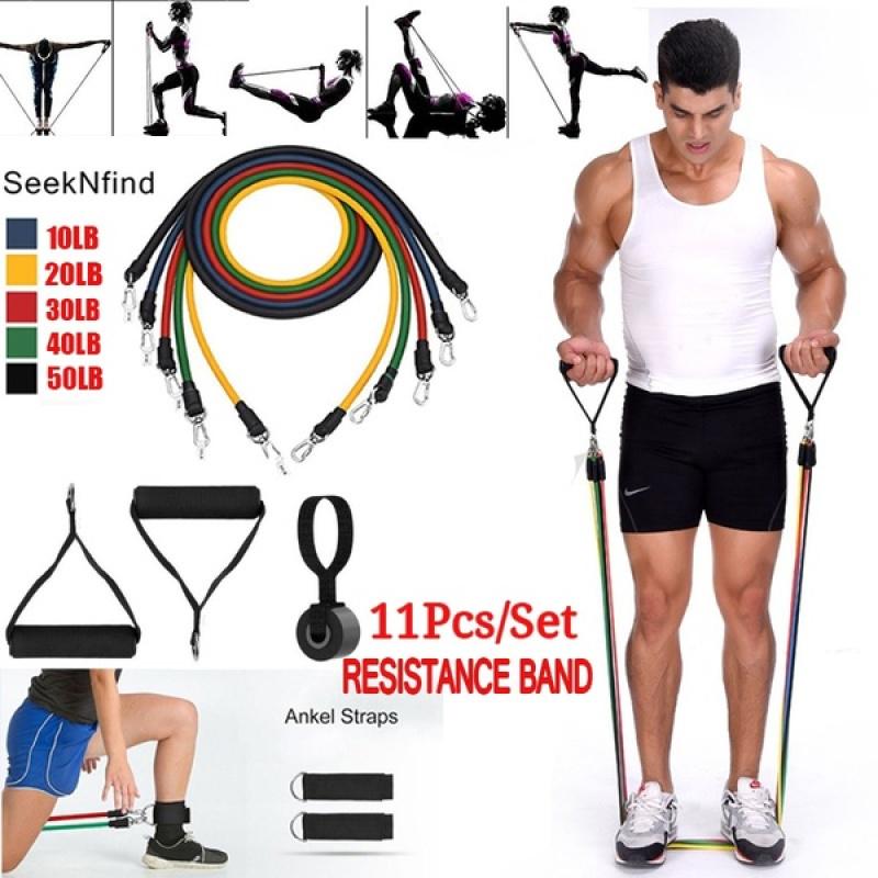 Buy In Stock 11pcs Resistance Training Home Workouts Ankle Straps Yoga ...