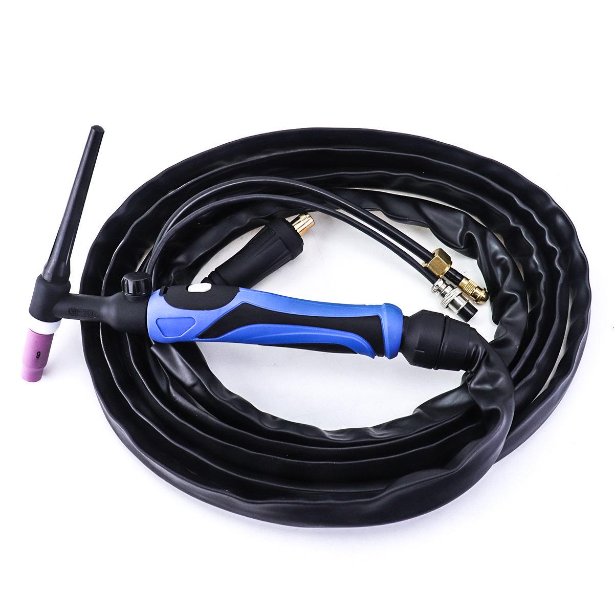 WP26V TIG Torch Gas Tungsten Arc Welding Torch WP26 Valve Argon 4m 13ft ...