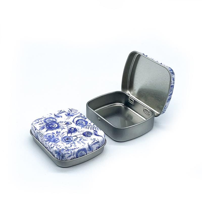 Cheap Flower Printed Mini Tin Box Colorful Small Storage Boxes Cans ...