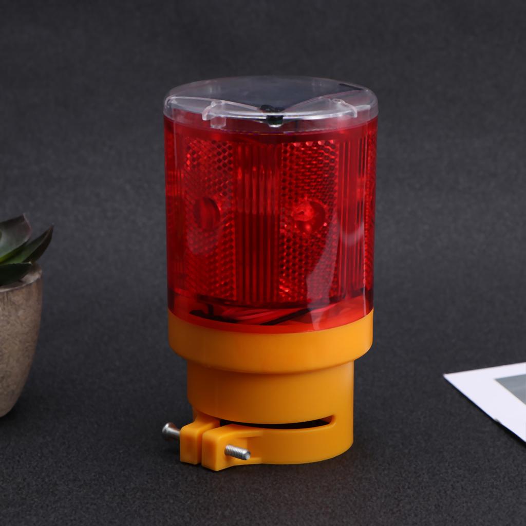 Buy Solar Powered Warning Lights Glittering Portable Exquisite Flicker ...