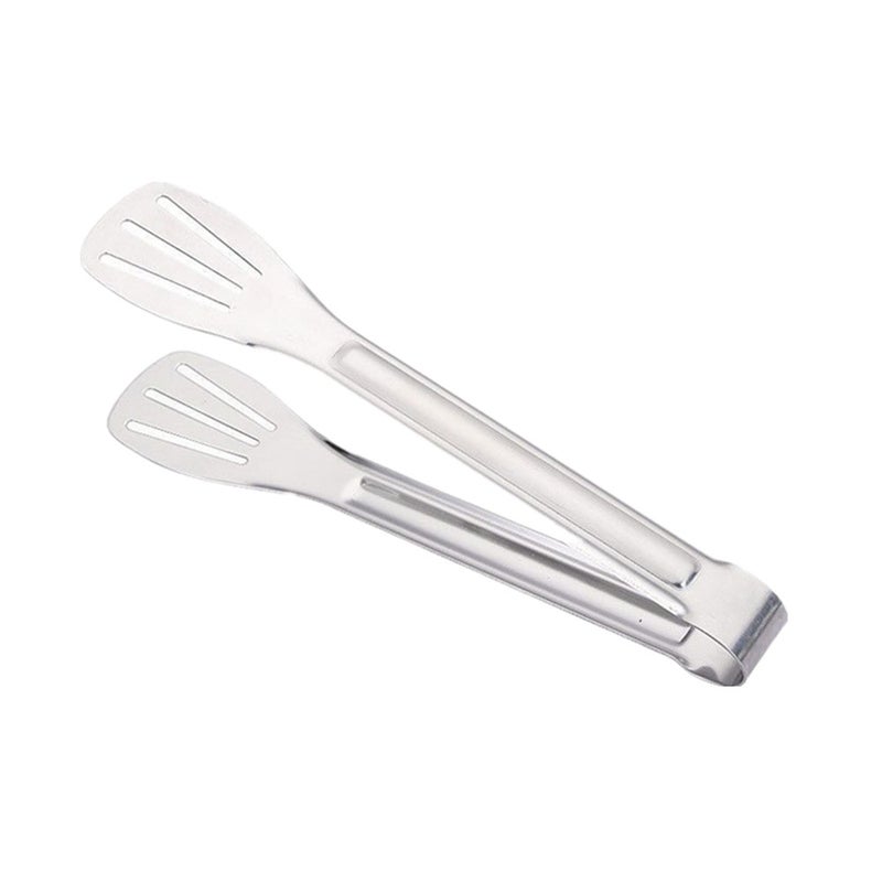 Buy 10Pcs Stainless Steel Kitchen Food Tongs Anti Heat Bread Clip ...