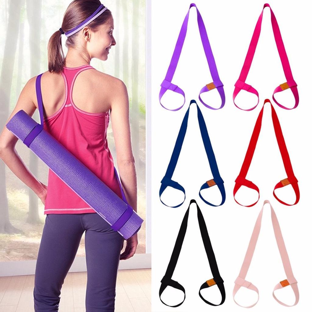 Buy Dagu Yoga Mat Sling Carrier Strap Fitness Sports Gym Adjustable ...