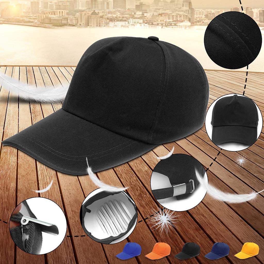 Buy Adjustable Safety Bump Cap Lightweight Breathable Hard Hat Head ...