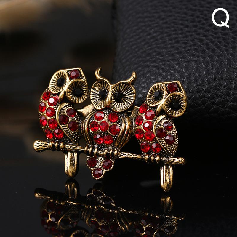 💰Cumpără 1PC Brosa Pin femei cadou bijuterii Owl Brosa Haine Accesorii ...