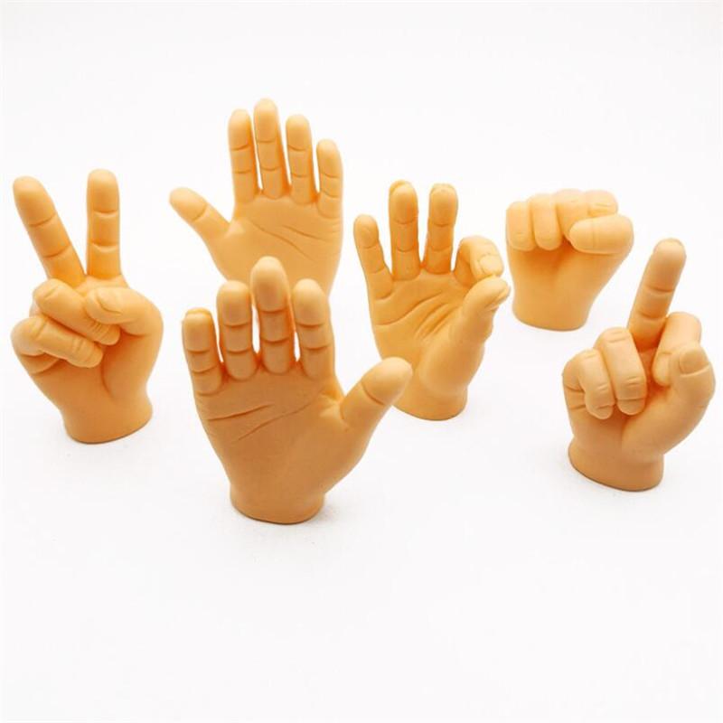 Buy Funny Mini Finger Hands Finger Puppet Small Hands Novelty Fun Tiny ...