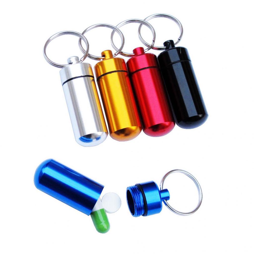 New Mini Waterproof Case EDC Outdoor Emergency Medicine Drug Box Tank ...