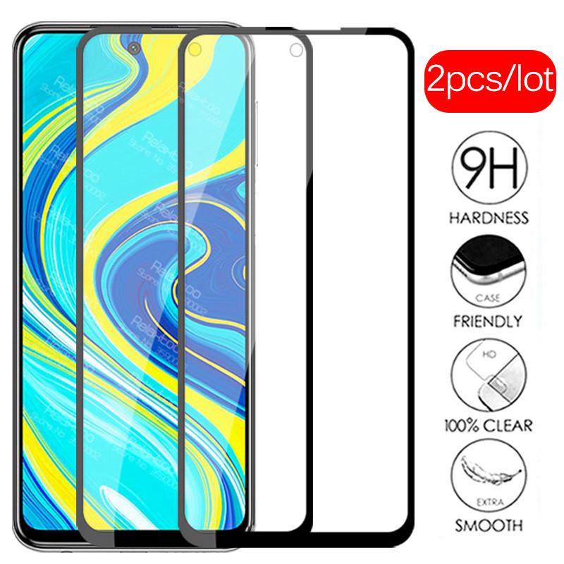 Buy 2pcs Protective Glass For Xiaomi Redmi Note 9 Pro Screen Protector ...