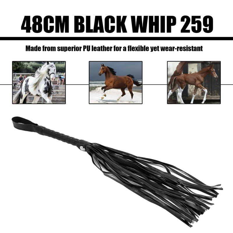 Buy Top Electric 48cm PU Leather Whip Spanking Paddle Scattered Whip ...