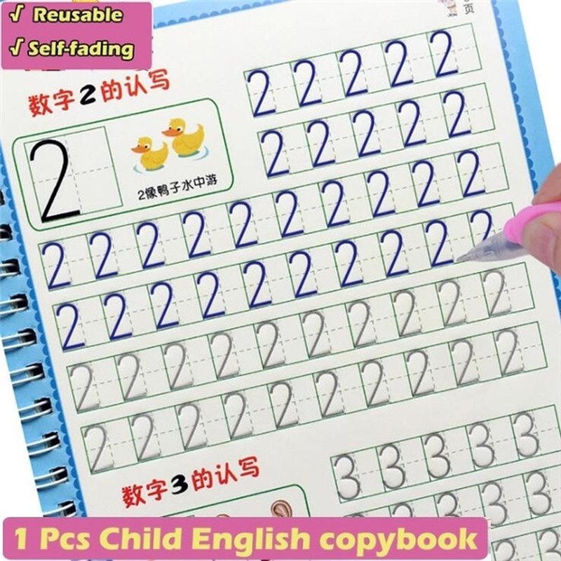Buy 1PC Alphabet Copybook Drawing Toys Reusable English Hand Writing ...