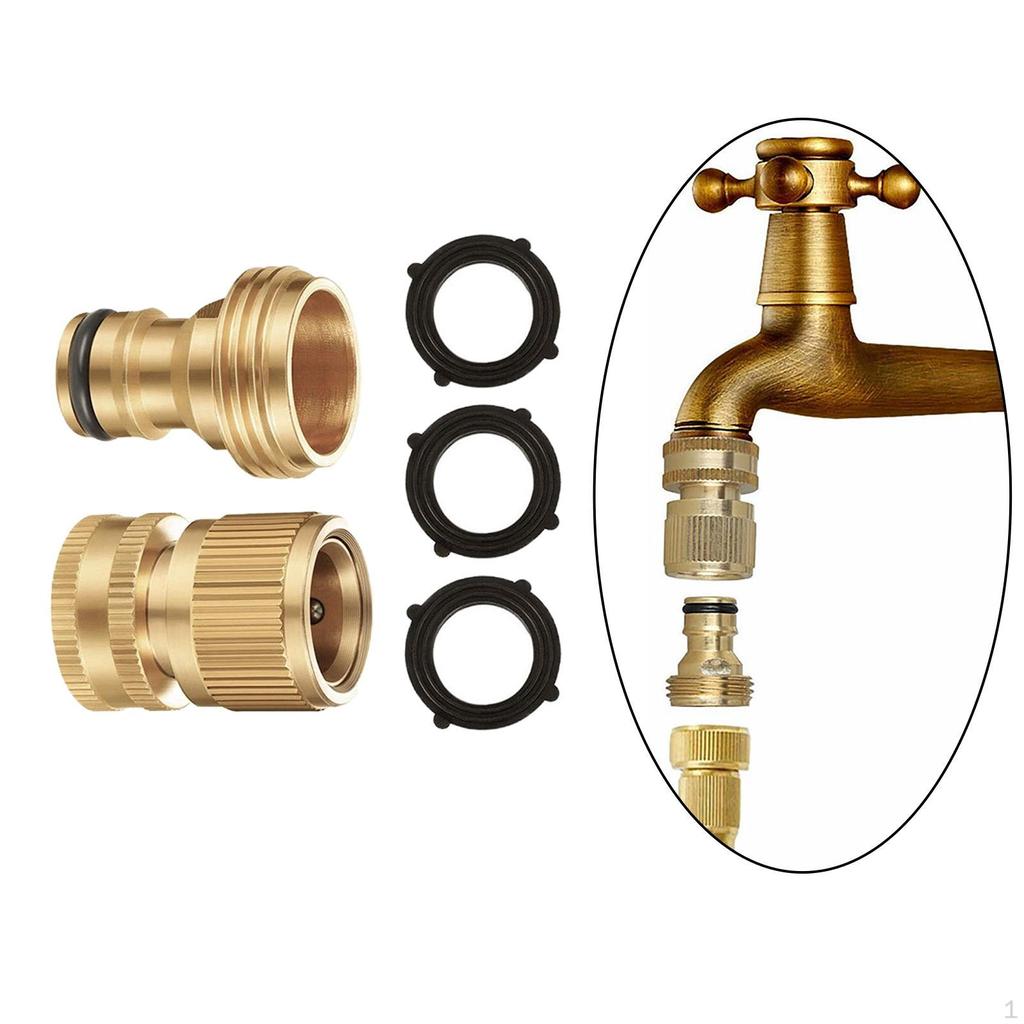 Cheap Brass Hose Quick Connect, Easy Connect Pressure Washer Adapter 3/ ...