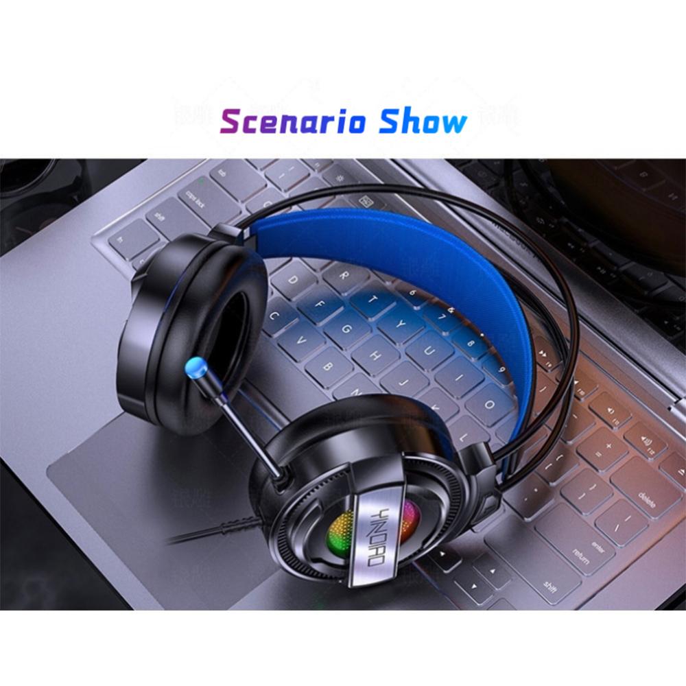 Buy Q 3 Professional Gaming Headset 7.1 Colorful Sound Track Led Light ...