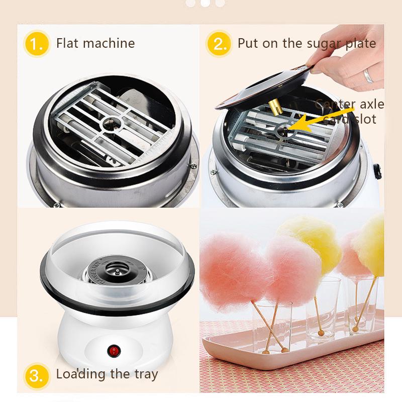 Party Machine Electric Automatic for Candy Sweet Portable Cotton Kids ...