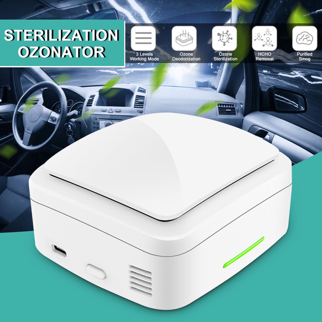 Buy Ozone Generator Sterilization Ozonator Mini Air Purifier Sterilizer ...