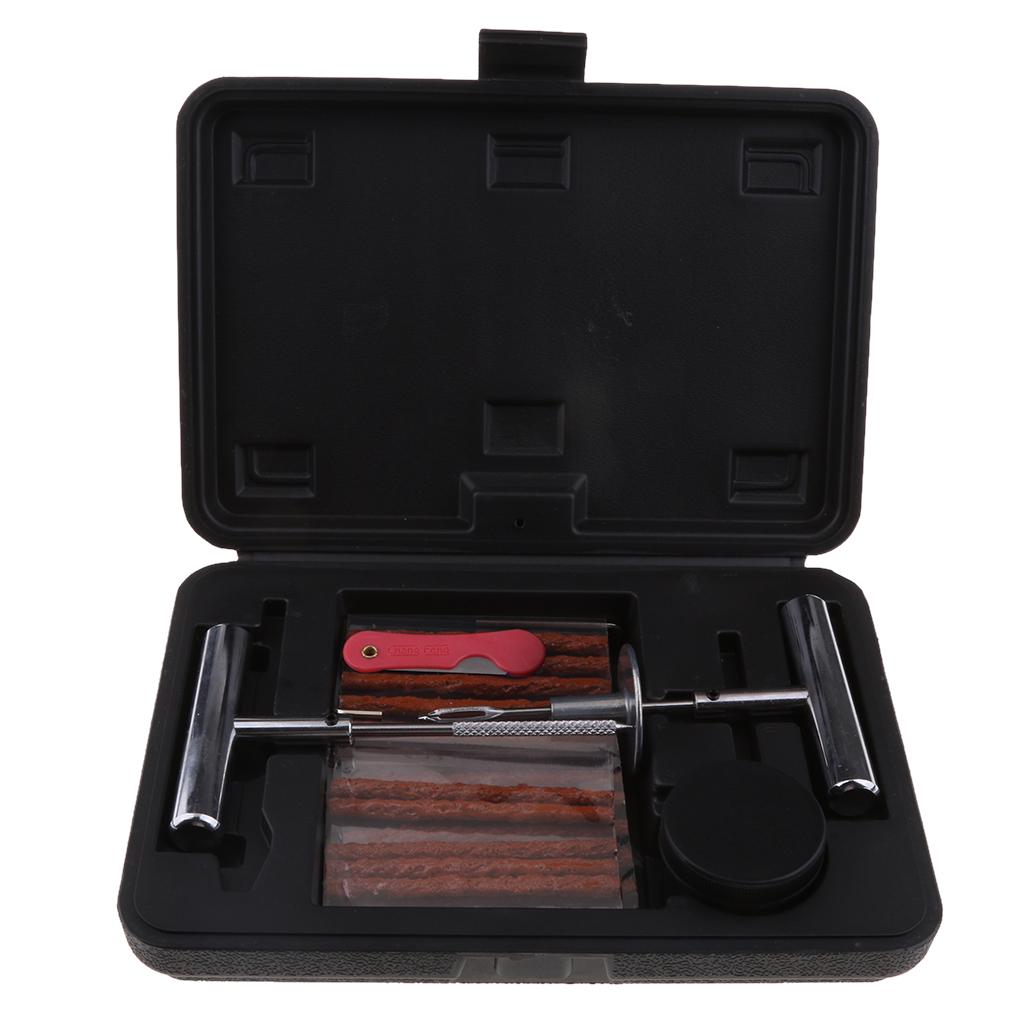 37pcs Tire Rapid Repair Tools Heavy Duty Tyre Puncture Patch Kit uygun ...