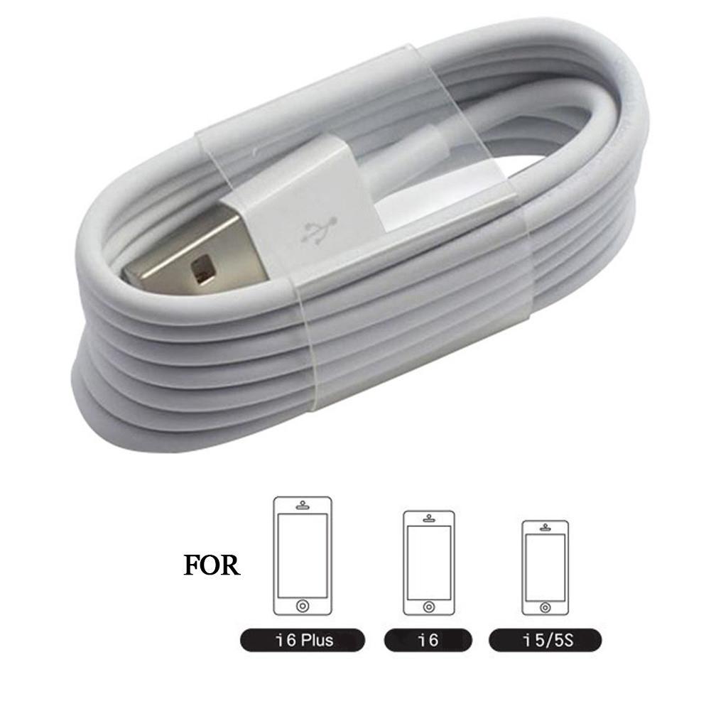 Buy Data Cables for IPhone 5s 6 7 8 X Phone Data Line Charger Cord ...