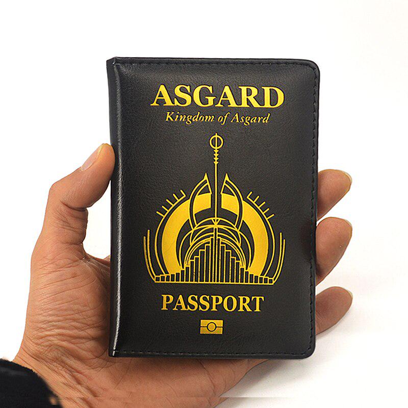 Buy New Marvel The Asgard Passport Cover Thor Loki Asgard God of War ...