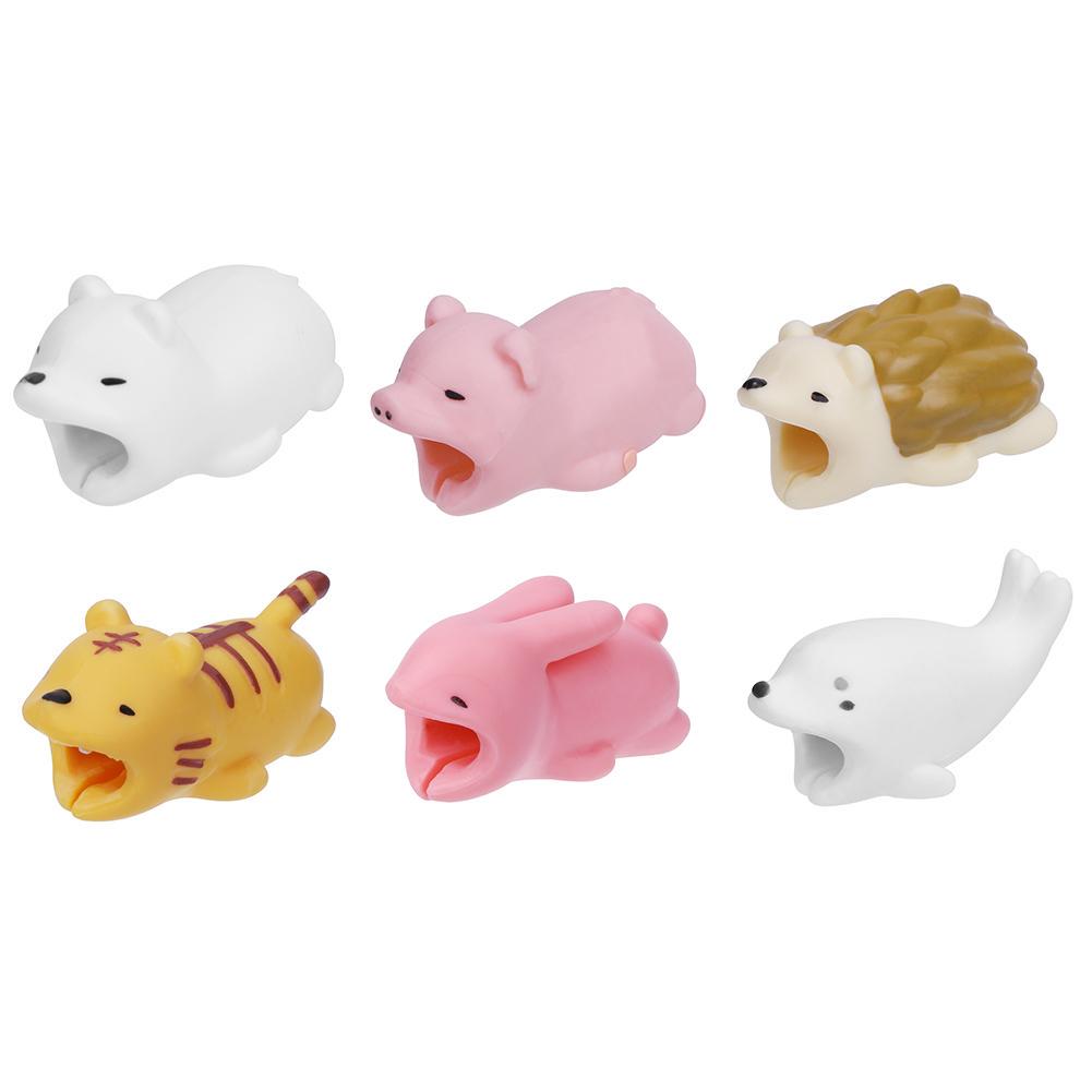 Buy PVC Animal Data Line Protector Anti-break USB Cable Protective ...