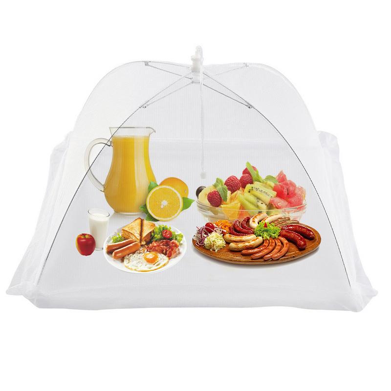 Buy 4 PCS 17 Inches Multi-functional Food Covers Mesh Food Tent ...