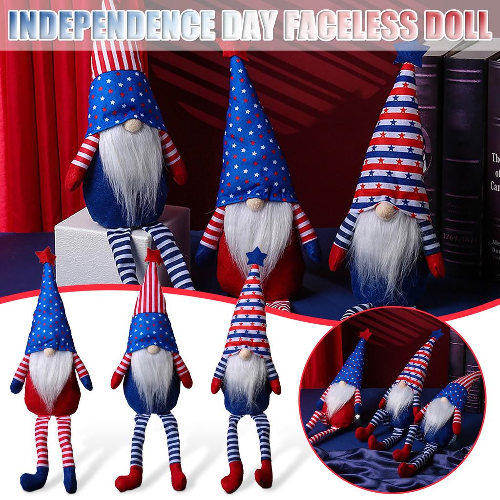 Buy Independence Day Faceless doll Plush Toys Decoration Ornaments Decorations New at affordable ...