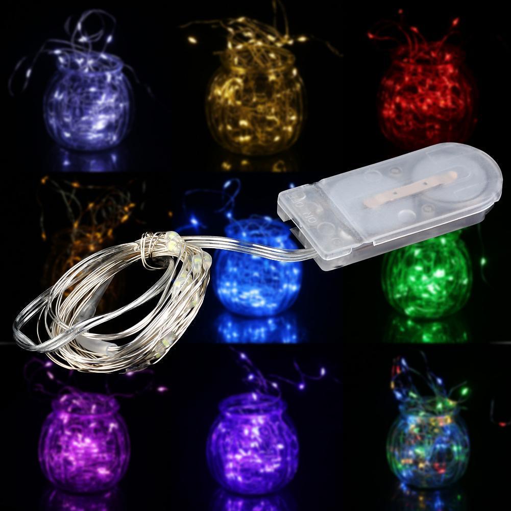 Buy Waterproof 30 Led Silver Wire String Light Christmas Wedding Party ...