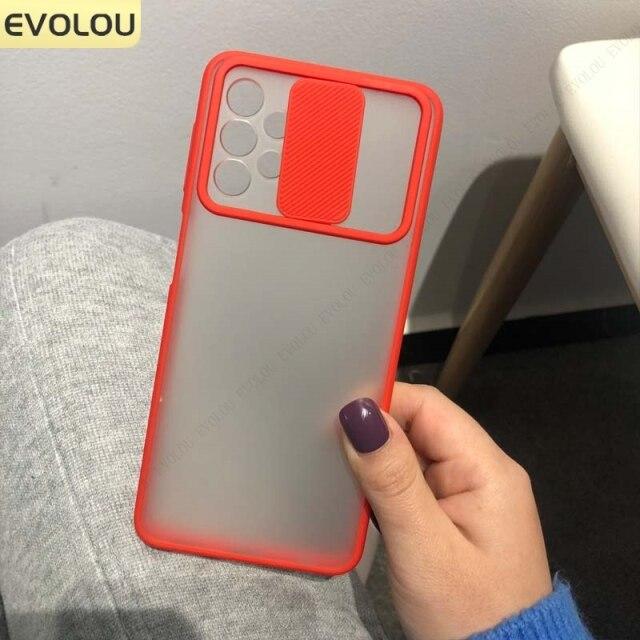 Buy For Samsung Galaxy A32 Case Cover Slide Camera Lens Protection ...