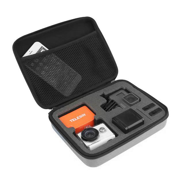 Buy Medium Camera Bag Digital Storage Bag Protective EVA Bag for Gopro ...