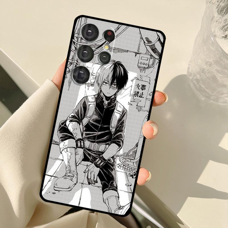 Cheap Anime Shoto Todoroki Case For Samsung Galaxy S22 S21 Ultra Note ...