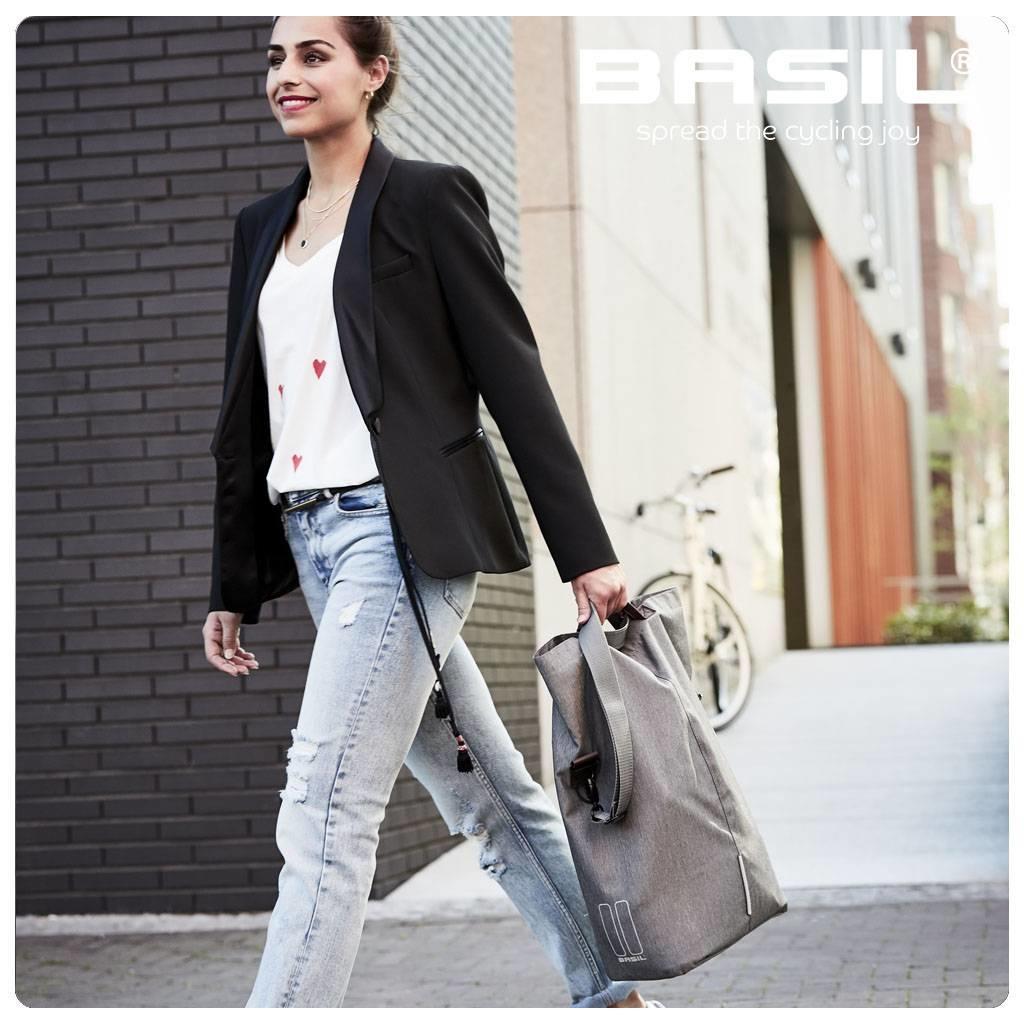 Buy Basil city shopper gray melee bag 14/16 l low17780 at affordable ...