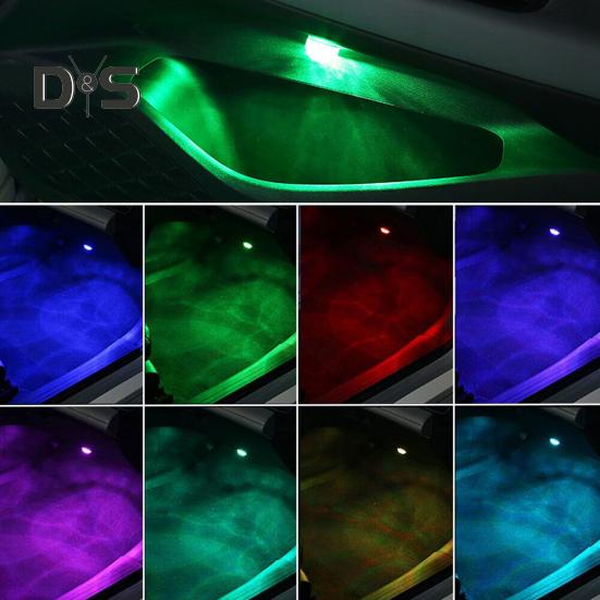 Cheap Round Car Ambient Light IP68 Waterproof Beautiful Auto Inner ...