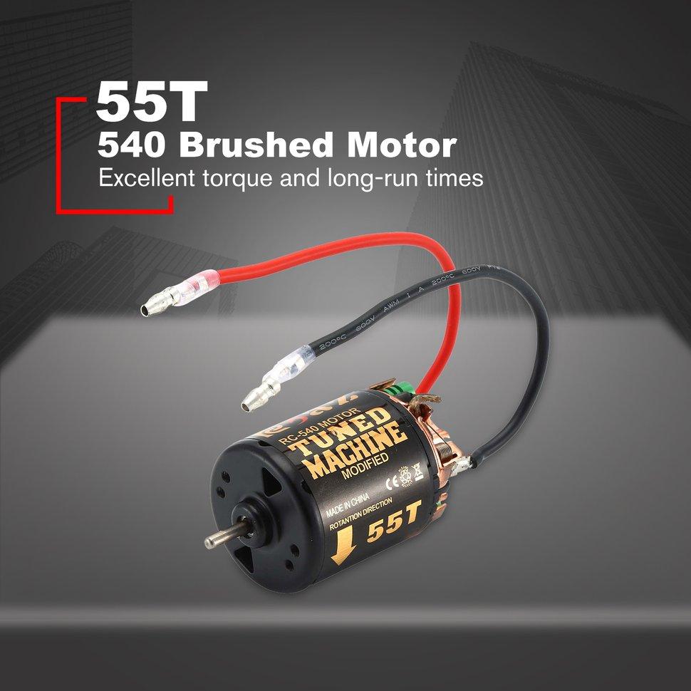 Lusy 540 Brushed Motor for 1/10 Off-Road Rock Crawler Climbing RC Car ...