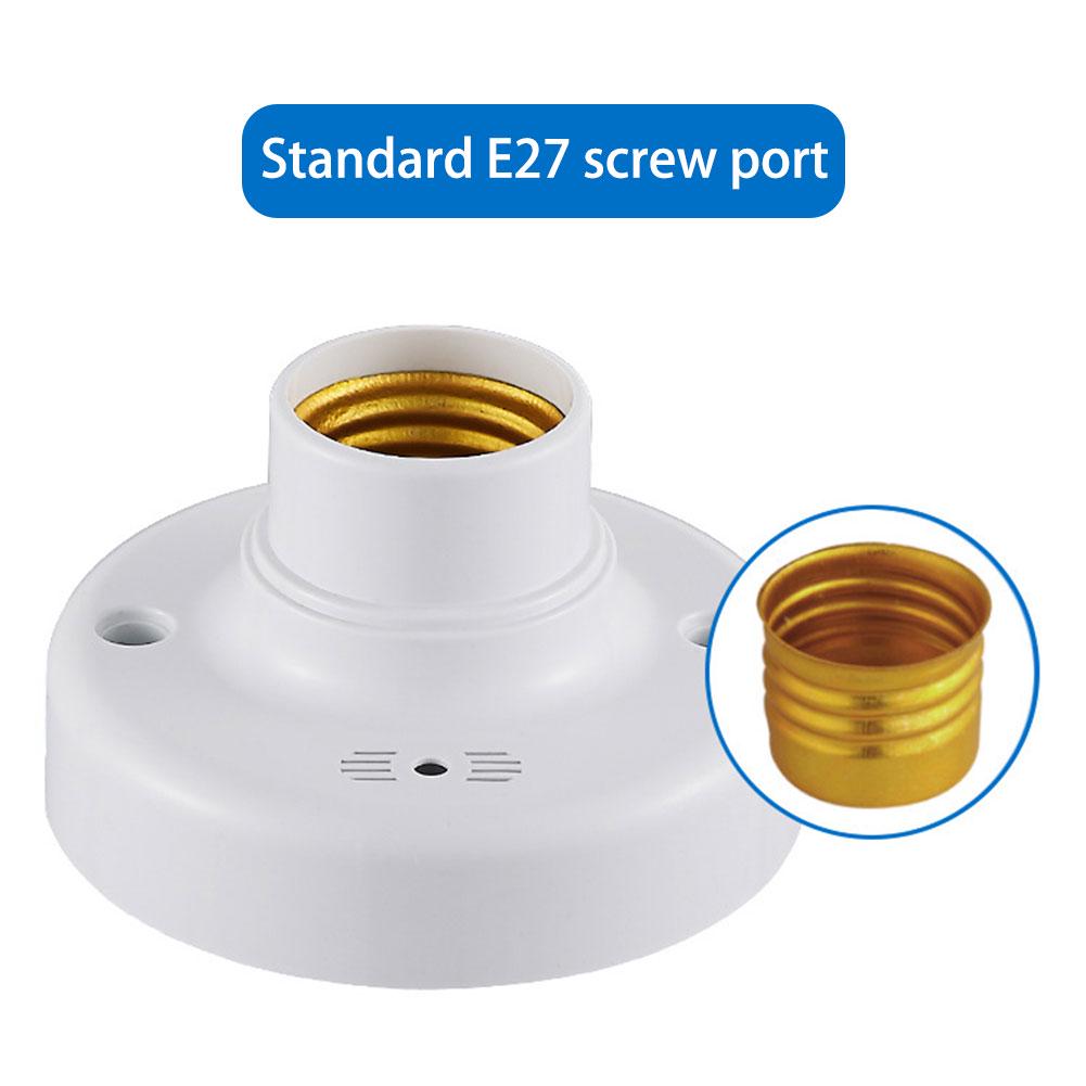 Buy Sound Light Control Lamp Holder Delay Induction Lamp Head Switch ...