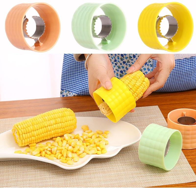 Buy Creative Home Gadgets Corn Stripper Cob Cutter Remove Kitchen ...